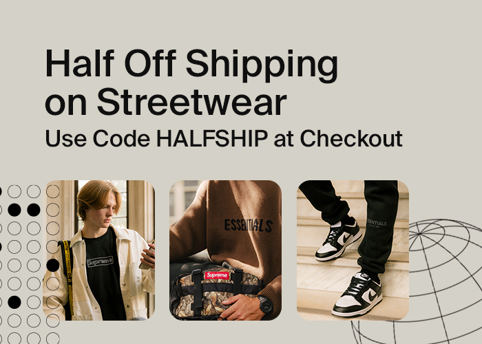 Save with Half Off Shipping on All Streetwear - StockX Landing Pages